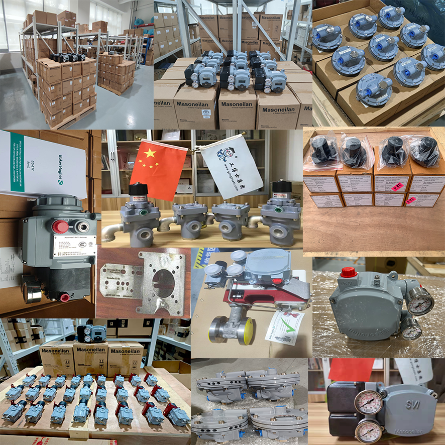 Rotork Fairchild Type 21 pneumatic relay and Masoneilan SVI1000 series ...