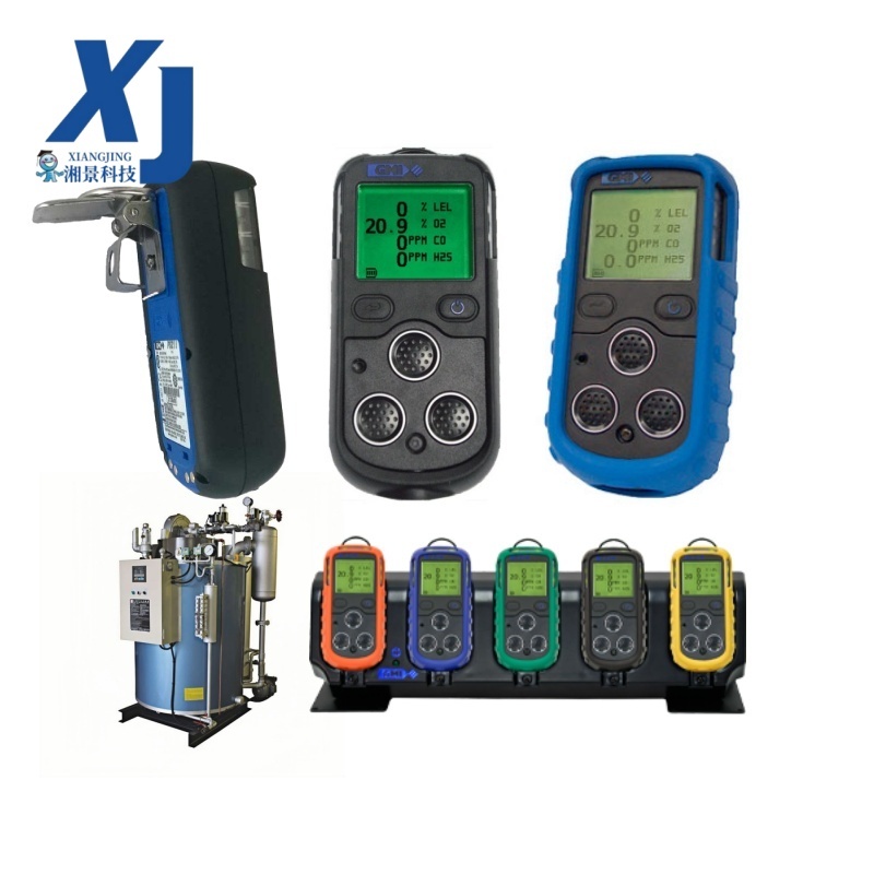 Portable Multi-Gas Detector for LEL, CO, H2S & O2 Monitoring