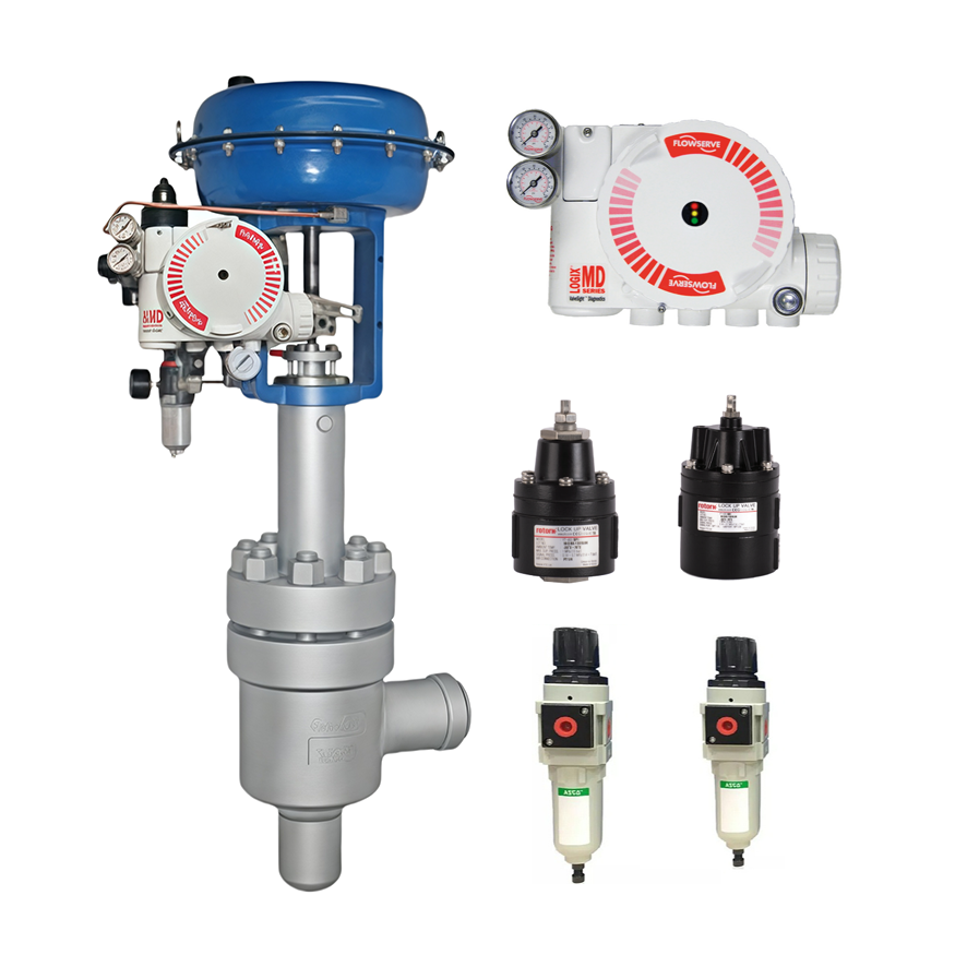 Flowserve 3200MD Digital Valve Positioner with HART Protocol