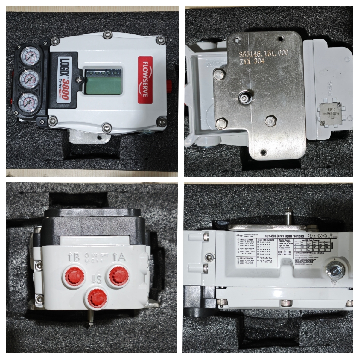Flowserve Logix 3800 Series Digital HART Valve Positioner