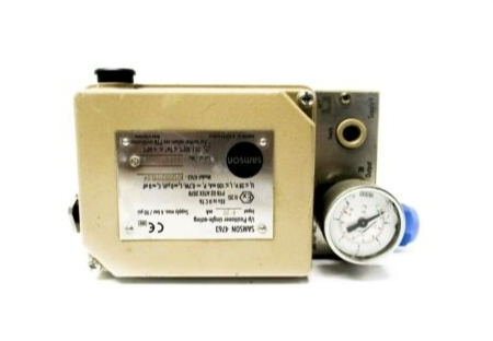 Pneumatic Control Valves With Samson 4765 /4763 Actuator Positioner and ...