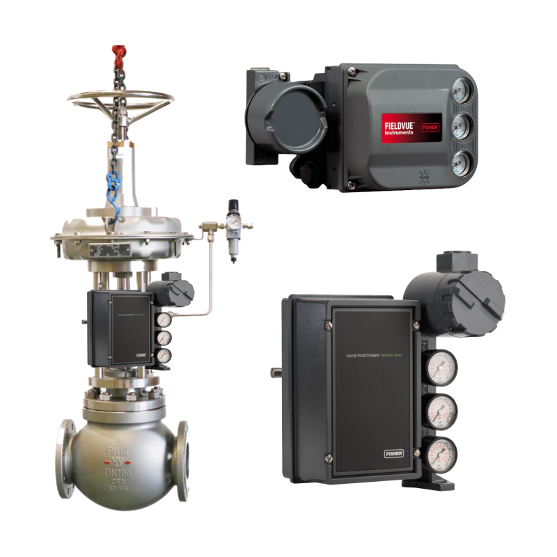 Fisher 3620J Valve Positioner with DVC6200 for 220 V