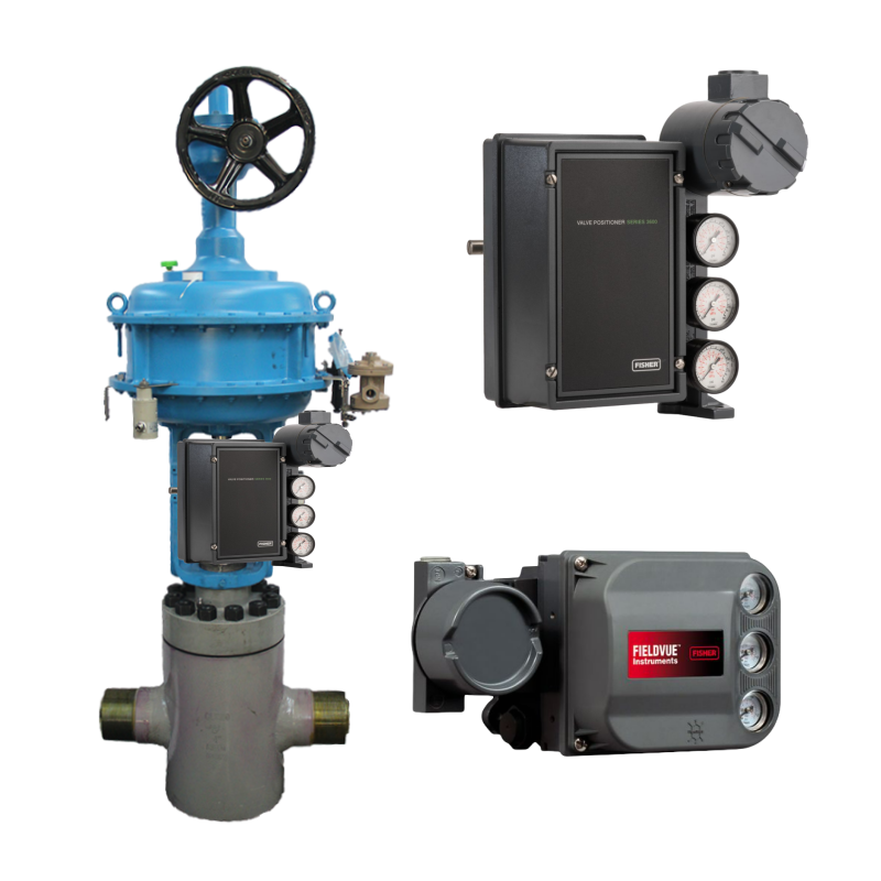 Fisher 3620J Valve Positioner with DVC6200 for 220 V