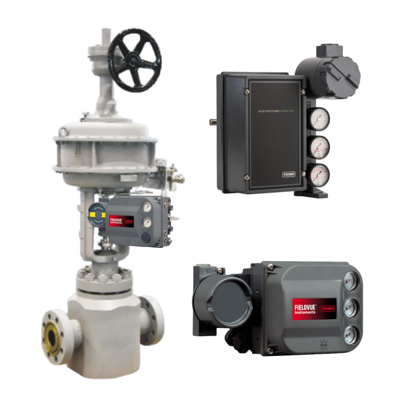 Fisher Electro Pneumatic Valve Positioner with 220V and PLC EtherCAT