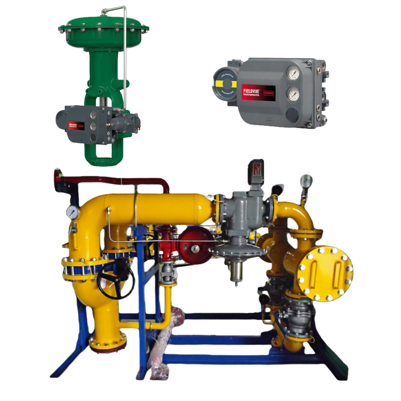 Fisher 657 Pneumatic Valve with DVC6200 Digital Controller