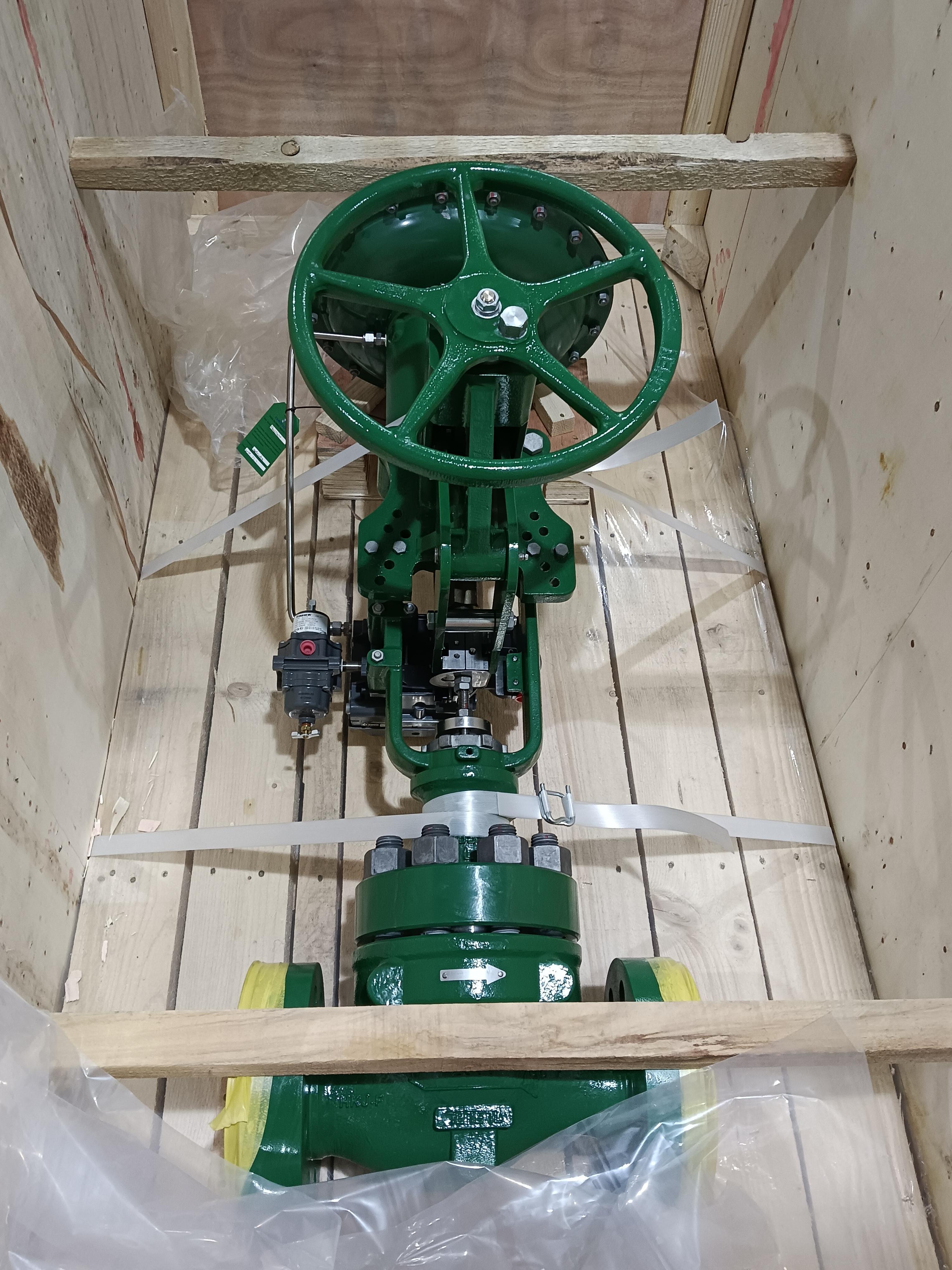 Fisher DVC6200 Control Valve and Asco Solenoid Valve and Other Valve ...