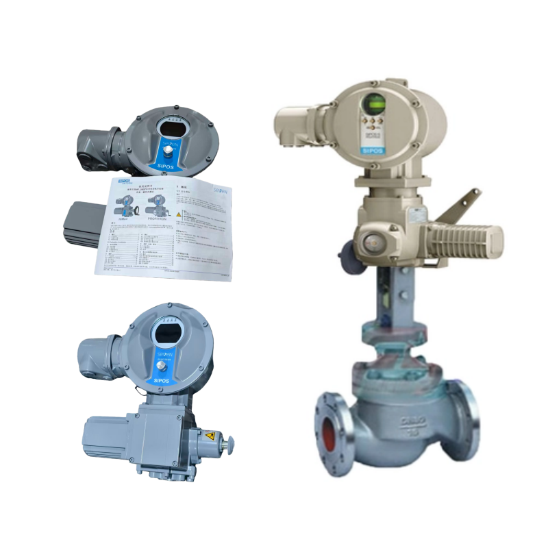 sipos 2sq7 part-turn actuator, sipos rotary actuator,