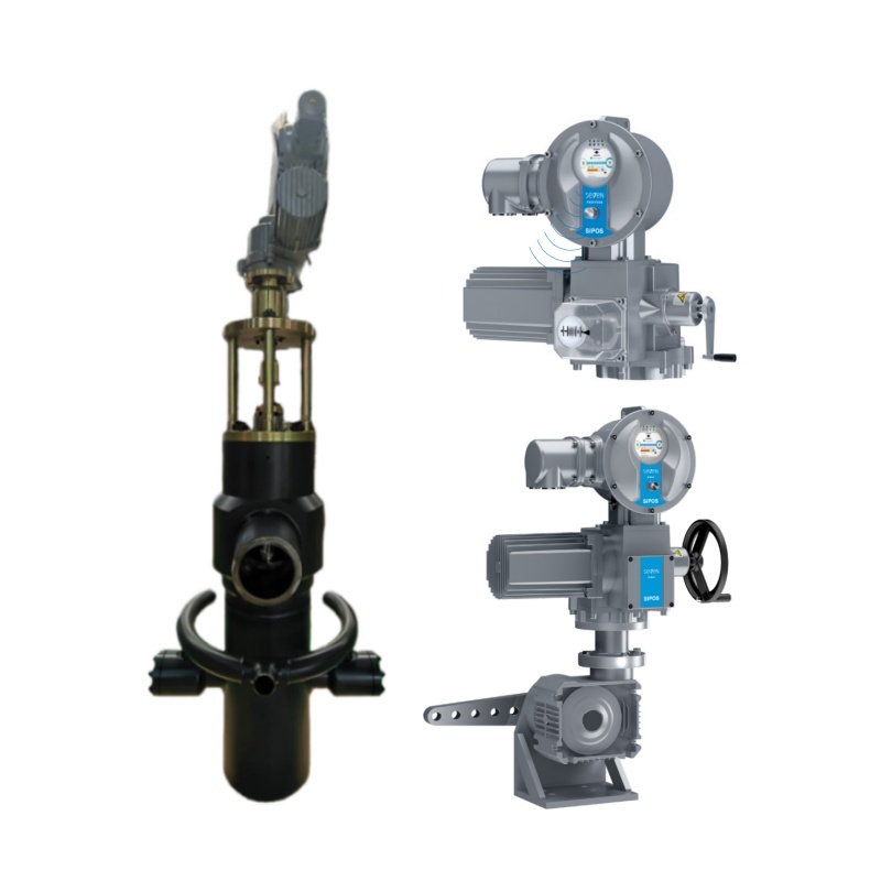 SIPOS 7 Smart Electric Actuator for High-Pressure Bypass Valves