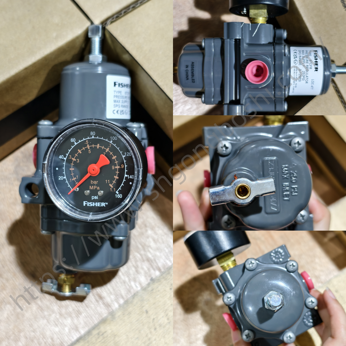 Fisher 67CFR / 67DFR Pressure Regulator for Stable Gas Control and ...