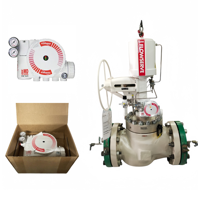 FLOWSERVE MARK ONE Linear Globe Angle Control Valve for Industrial Flow ...