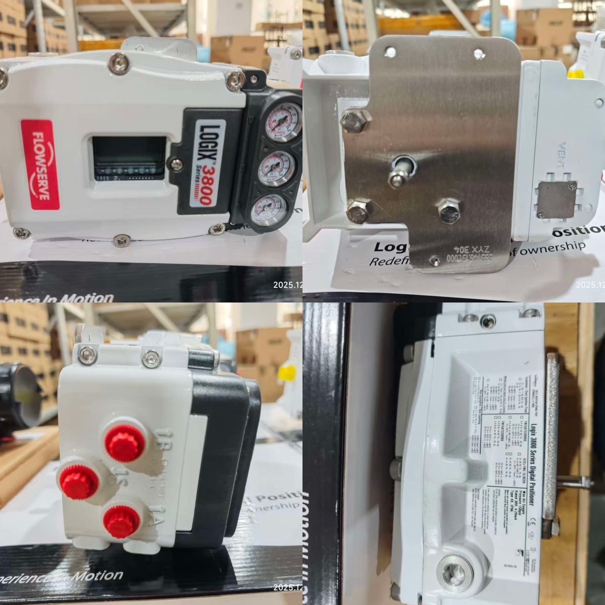 Flowserve Logix 3800 Series 3821 Valve Positioner for Precision ...