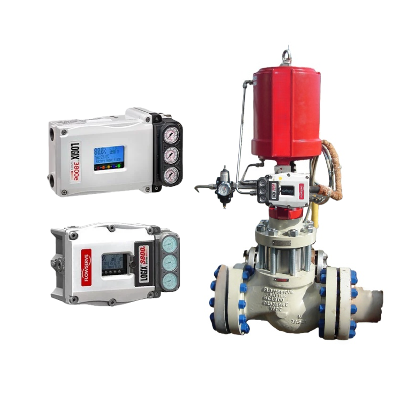 Flowserve Logix 3800 and 3800E Digital Valve Positioner for Industrial ...