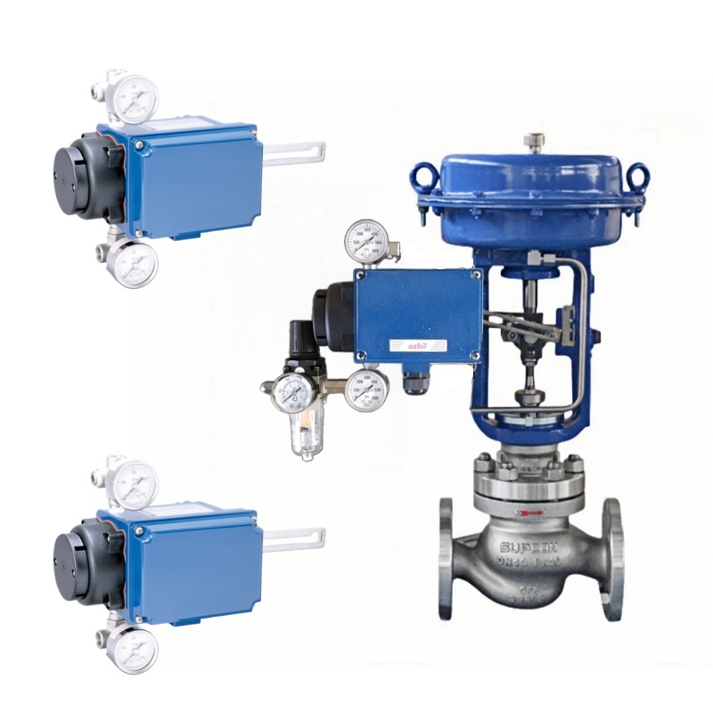 Azbil AVP100 / AVP102 Smart Valve Positioner – Auto Calibration
