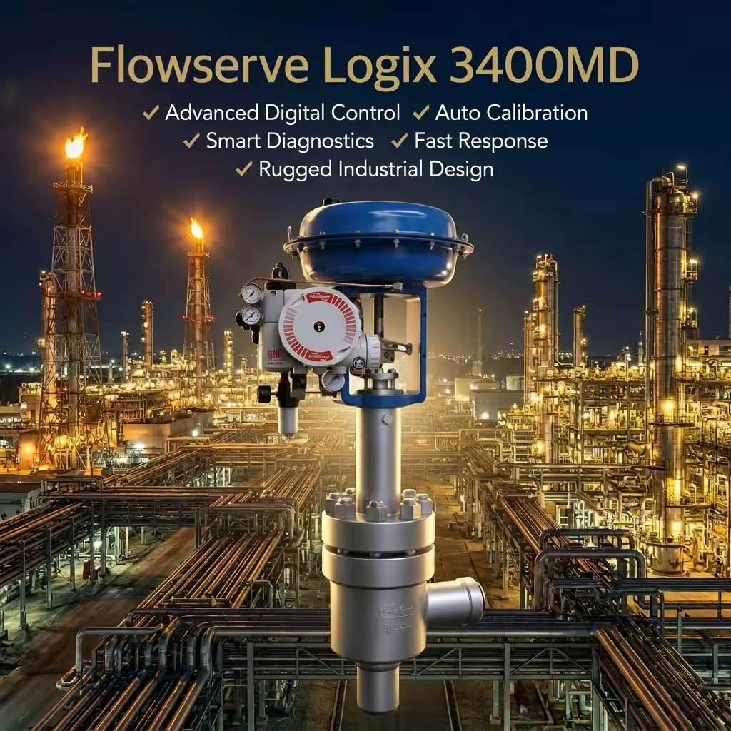 Logix 3400MD Flowserve Digital Valve Positioner