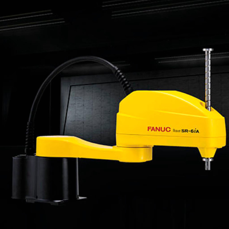 4 Aixs Fanuc Robot Arm Assembly 6kg Payload 650mm Reach Mini Size SR - 6iA