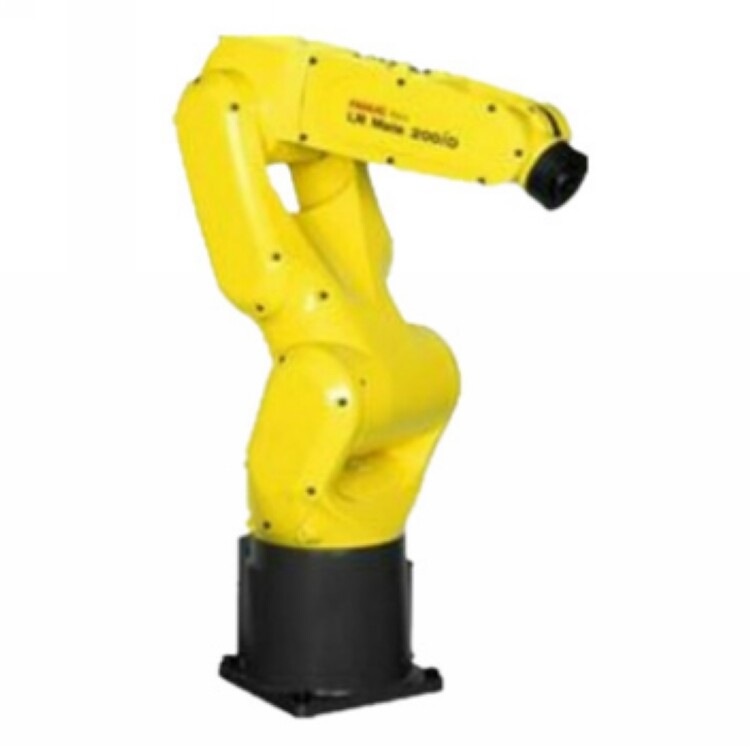 LR Mate Fanuc Robot Arm 200 ID / 4S Load Capacity 4kg Weight Working ...
