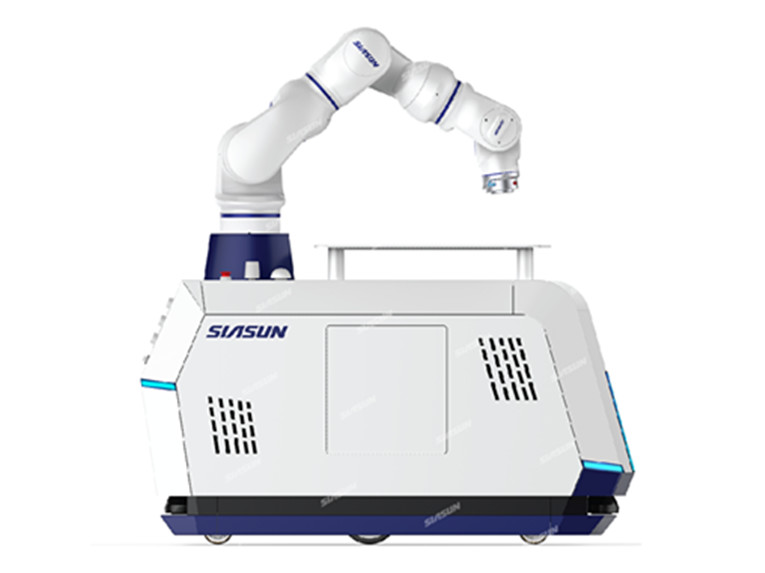 White Collaborative Robot Arm HSCR5 - II Hybrid Cobot For Automated ...