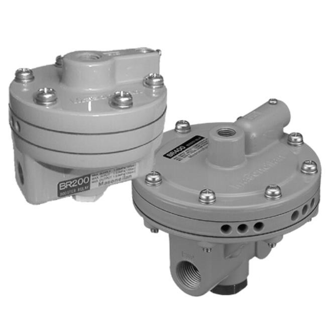 High Capacity Volume Booster Relay Steel Material 4 - 20 MA Set Point ...