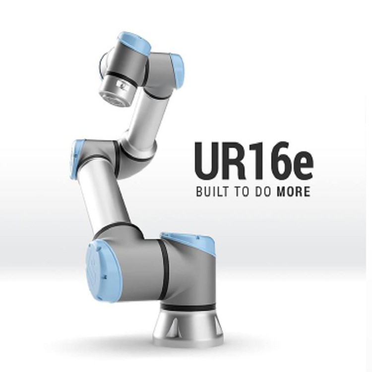 Collaborative robot UR16e with 6 axis cobot and maxmium reach 900mm and ...