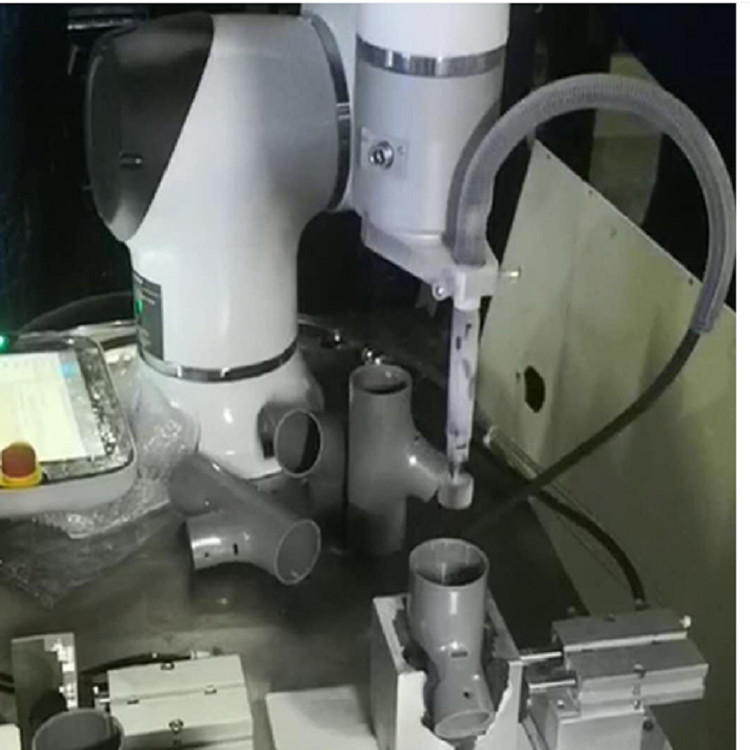 Hansrobot E05-L Chinese Robot Arm 10kg With Onrobot VGP20 Electric Vacuum DH Gripper