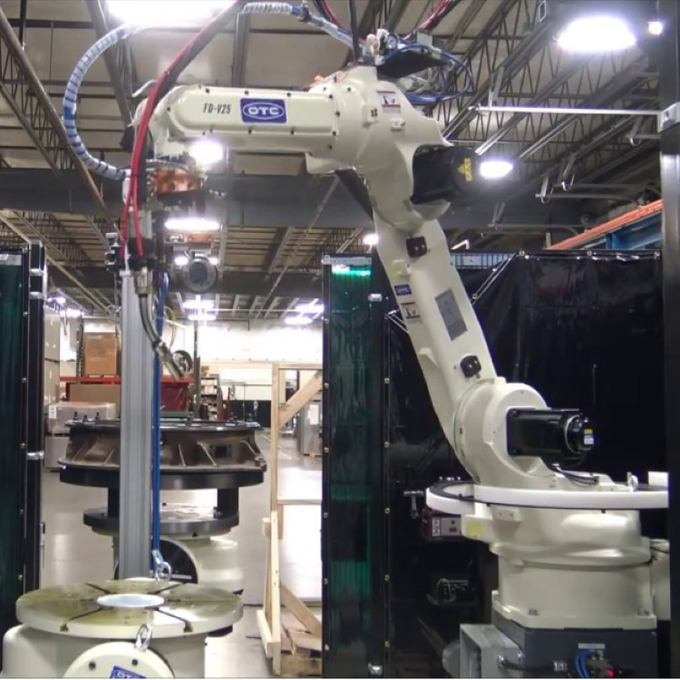 6 Axis Robotic Welding Arm FD-V8L Other ARC Welders DM500 Robot Welding ...