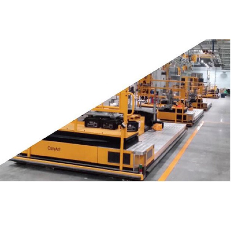 High Payload Lifting AGV Of Three Lifting AGV-TJS1000 With 2500KG For ...