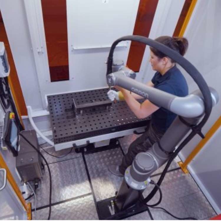 Welding Robot Arm Automation OMRON TM12 6 Axis Robotic Arm As ...