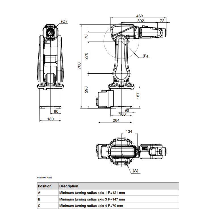 ABB IRB 120 6 Axis Industrial Robotic Arm For Flexible And Compact ...