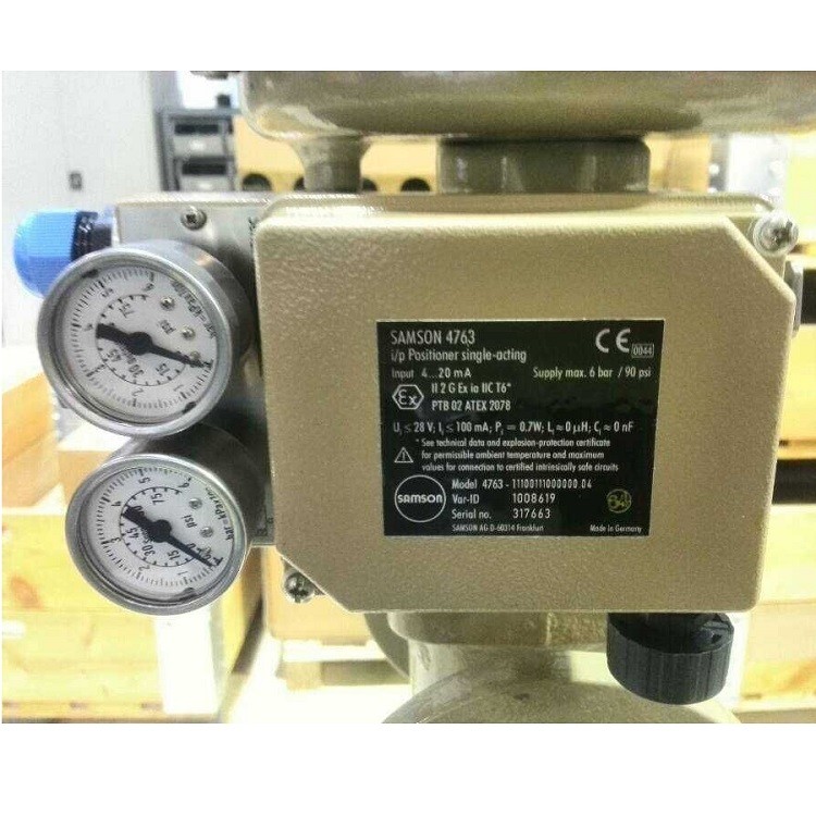 High Accuracy Samson 4763 Positioner As Valve Parts For Control Valve ...