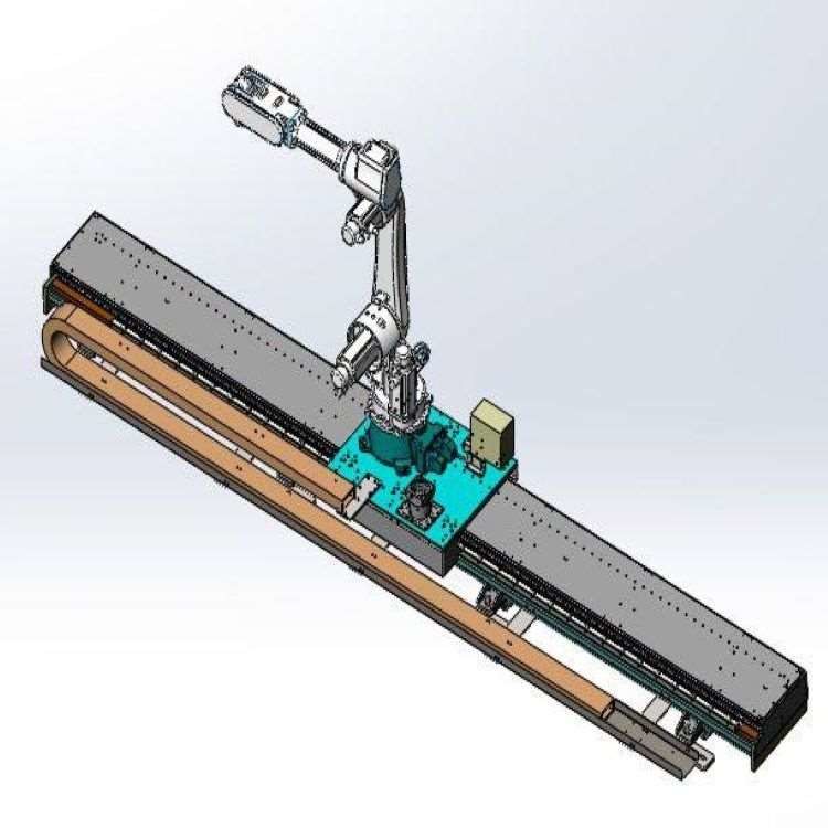 CNGBS Guide Rail With China Cobot Industrial Robotic Arm For Handling ...