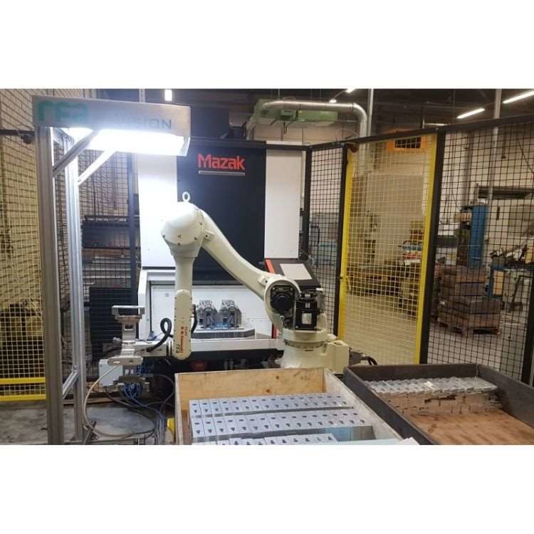 6 Axis Robot Arm Palletizer RS020N For Palletizing Handling Automation ...