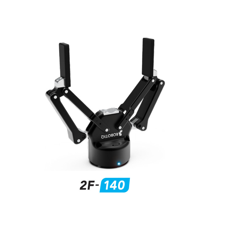 Adaptive Gripper Robotiq 2F-140 Work For Machine Tending And Engine ...