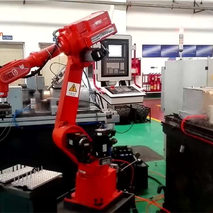 Polishing Robotic Arm 6 Axis QJR50-1 With CNGBS Robot Gripper For ...