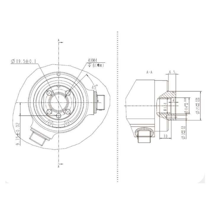 Sorting Robot China QJRB3-1A With Sorting Robotic Arm 4 Axis For Cnc Handling As Delta Robot