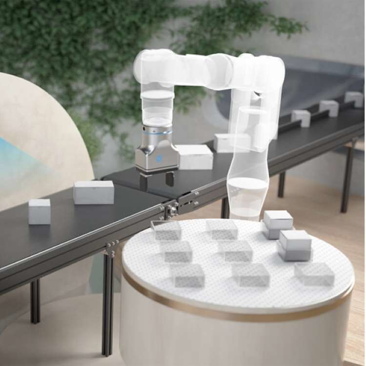 Robot Gripper 2FG7 With CNGBS Industrial Robotic Arm For Handling As Collaborative Robot