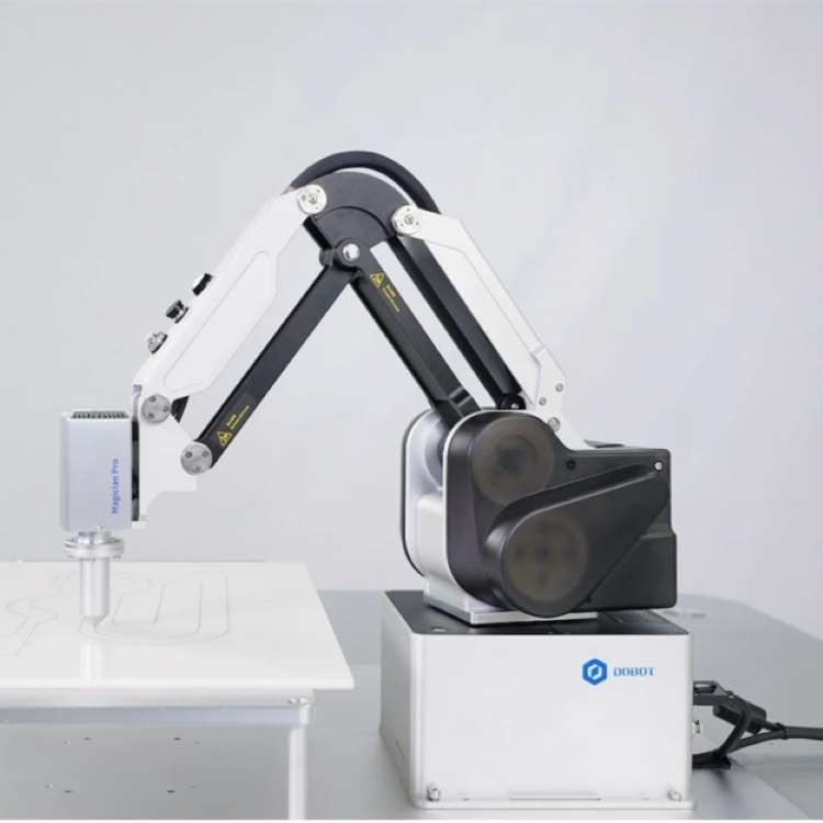 Desktop Robotic Arm 4 Axis MG400 Robot China With CNGBS Robot Gripper ...