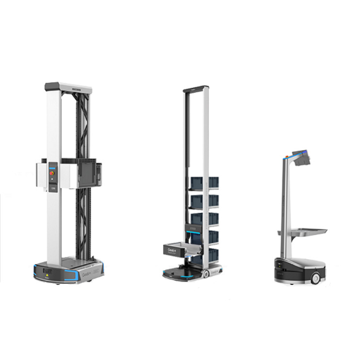 agv robot agv helmet Geek+ AGV card P500R work with industrial robot ...