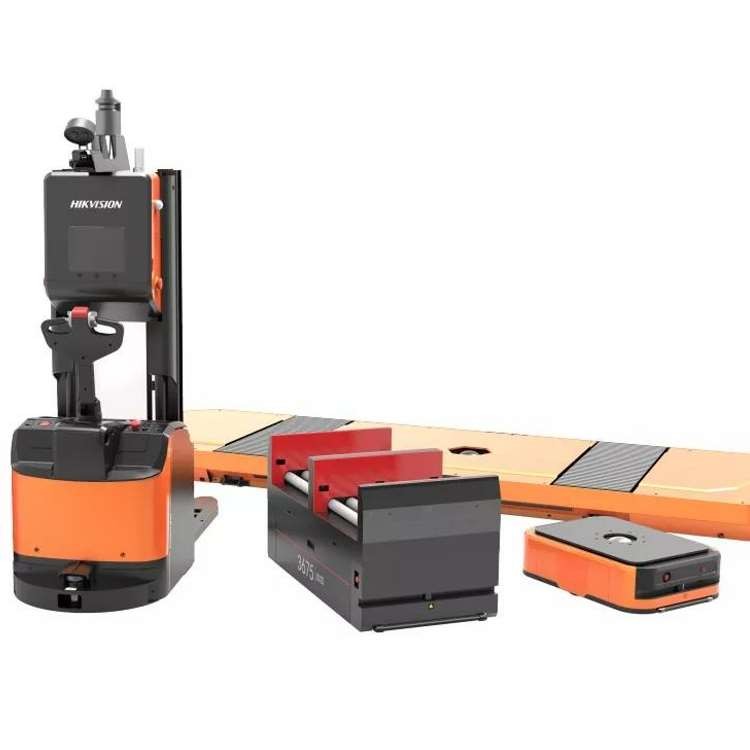 AGV Robot Q7-1500D Slam / QR Code Navigation With CNGBS Cobot Robot For Material Handling Robot