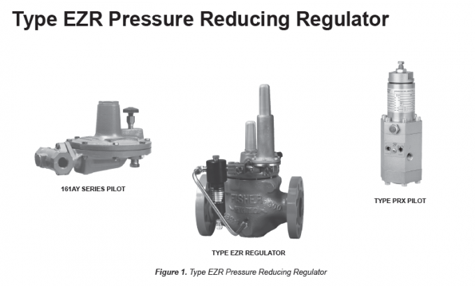 Fisher EZR and EZROSX Series Pressure Reducing Regulator