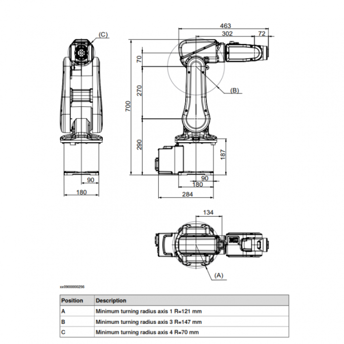 ABB IRB 120 6 Axis Industrial Robotic Arm For Flexible And Compact ...