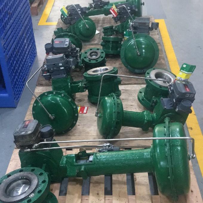 Handwheel Fisher Valve Actuator Flanged Emerson 1008