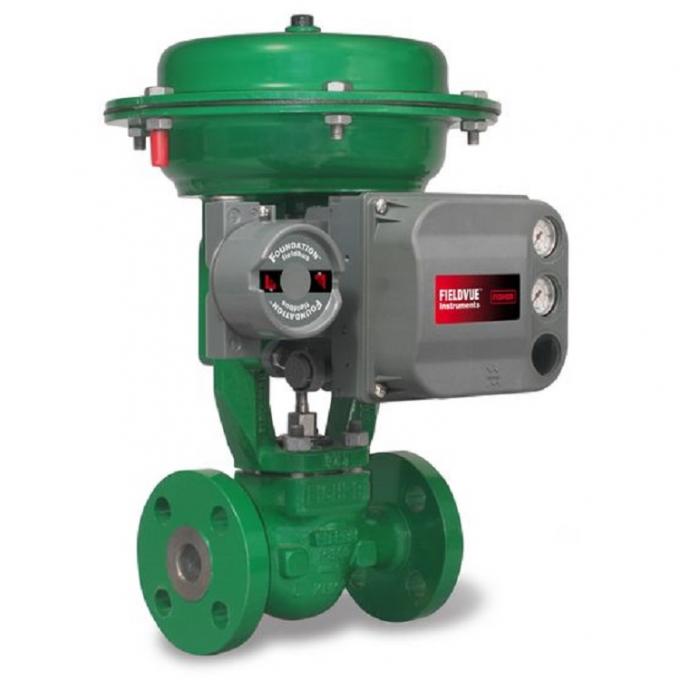 Fishers DVC6200 ET Control Valve Positioner 667 Pneumatic Actuator ...