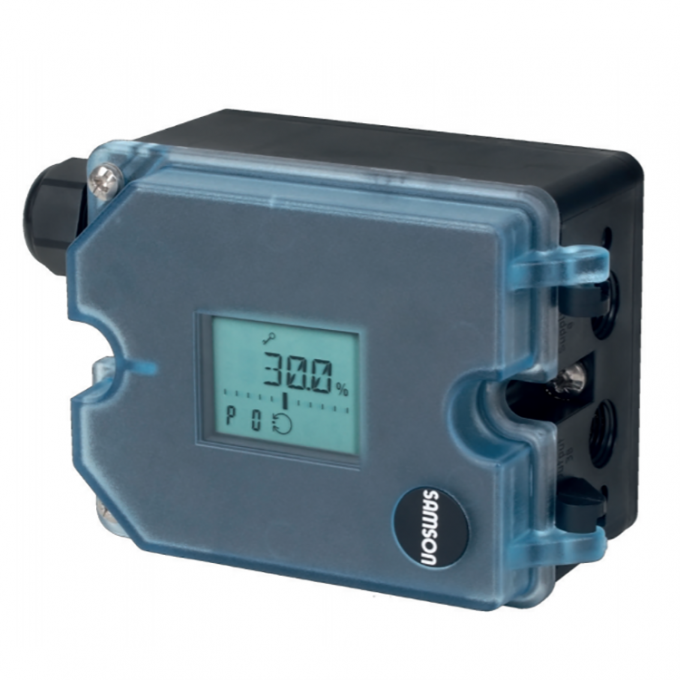 KOSO Pneumatic Samson Smart Positioner 3725-00 Butterfly Valve With ...