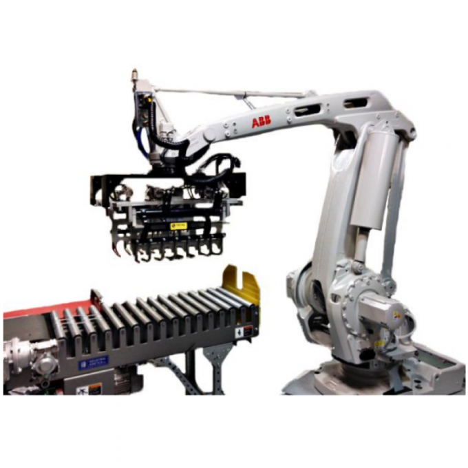 ABB IRB 660 Robot Palletizer Robot Arm 6 Axis Industrial Robot Arm With ...