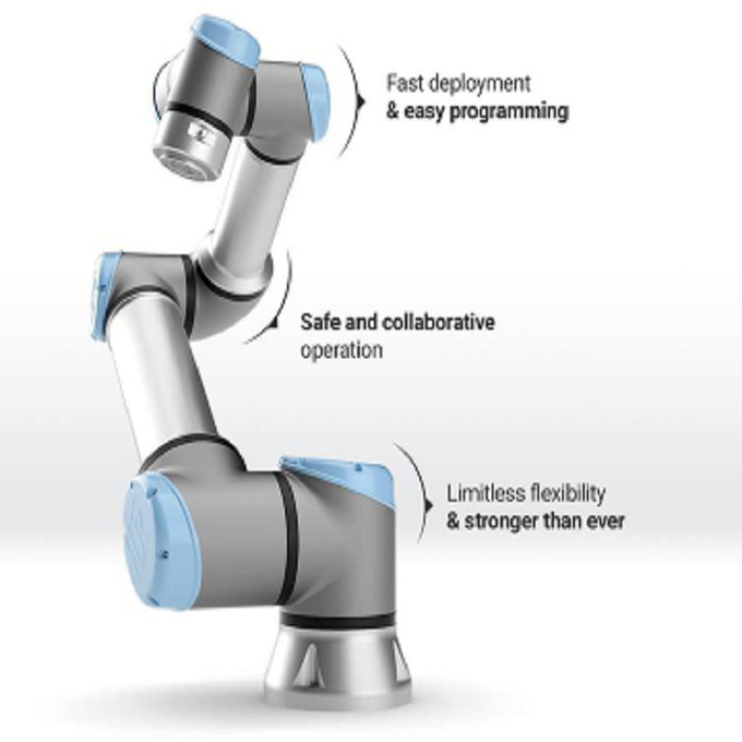 Collaborative robot UR3 with 6 axis and maxmium reach 550m and playload ... Collaborative robot UR3 with 6 axis and maxmium reach 550m and playload ...