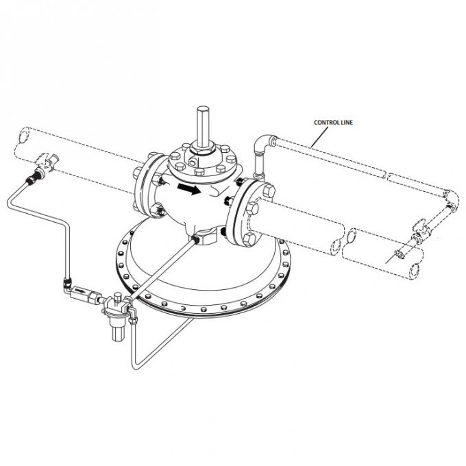 Pressure Regulators FISHER 99 Regulating Valve Gas Regulator